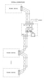 RS485 Rail Biasing Board | C13487 | Connections